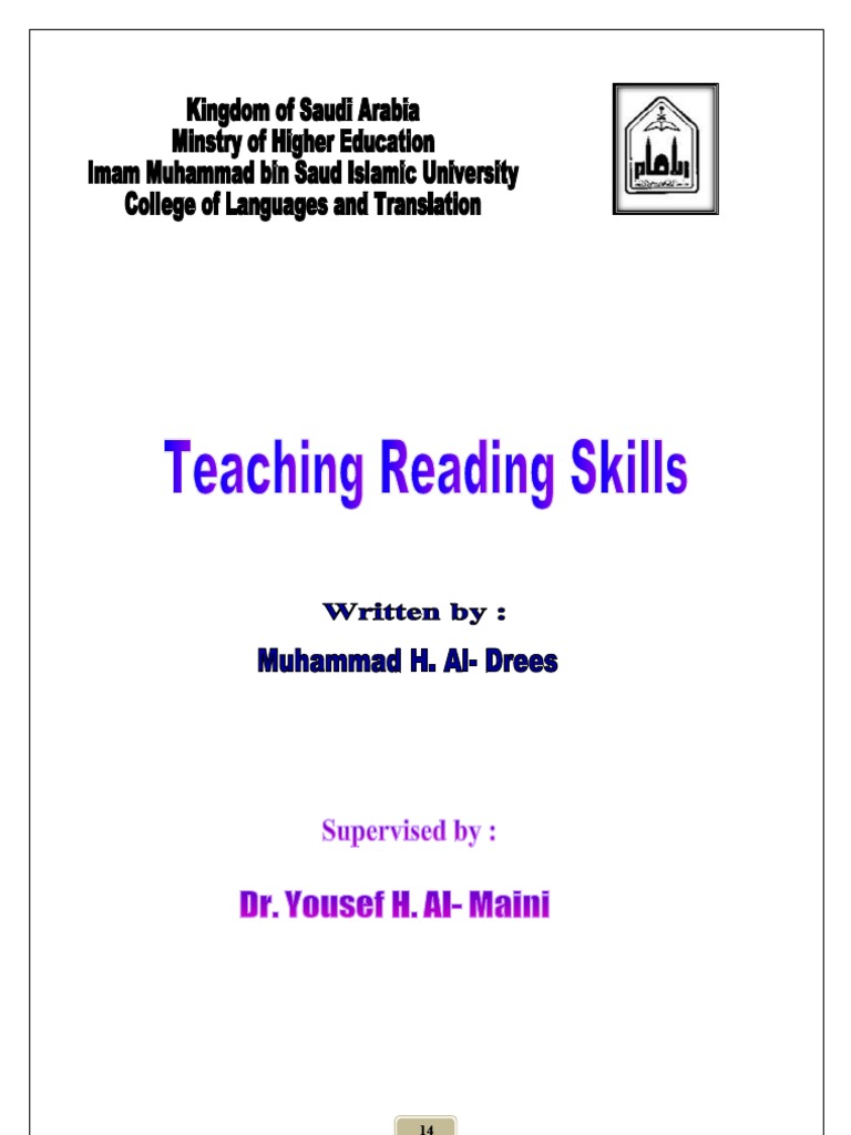 Teaching Reading Skills . | PDF | Reading (Process) | Reading Comprehension