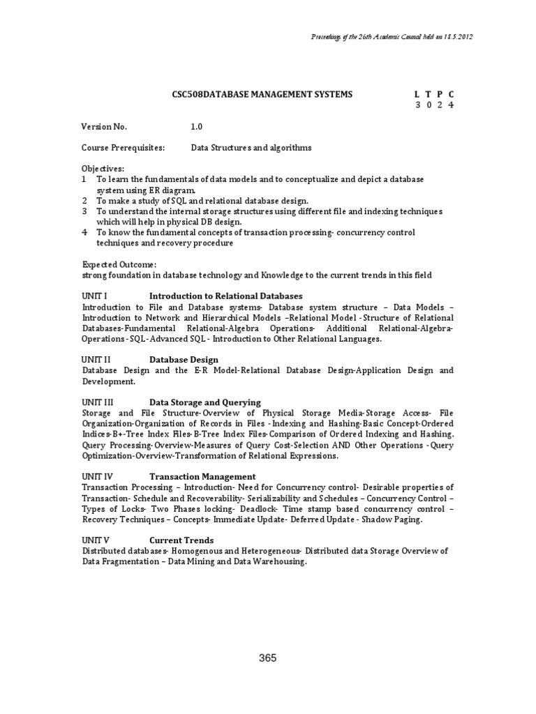 Csc508 Database-Management-Systems Eth 2.00 Ac26 | PDF | Databases | Relational Database