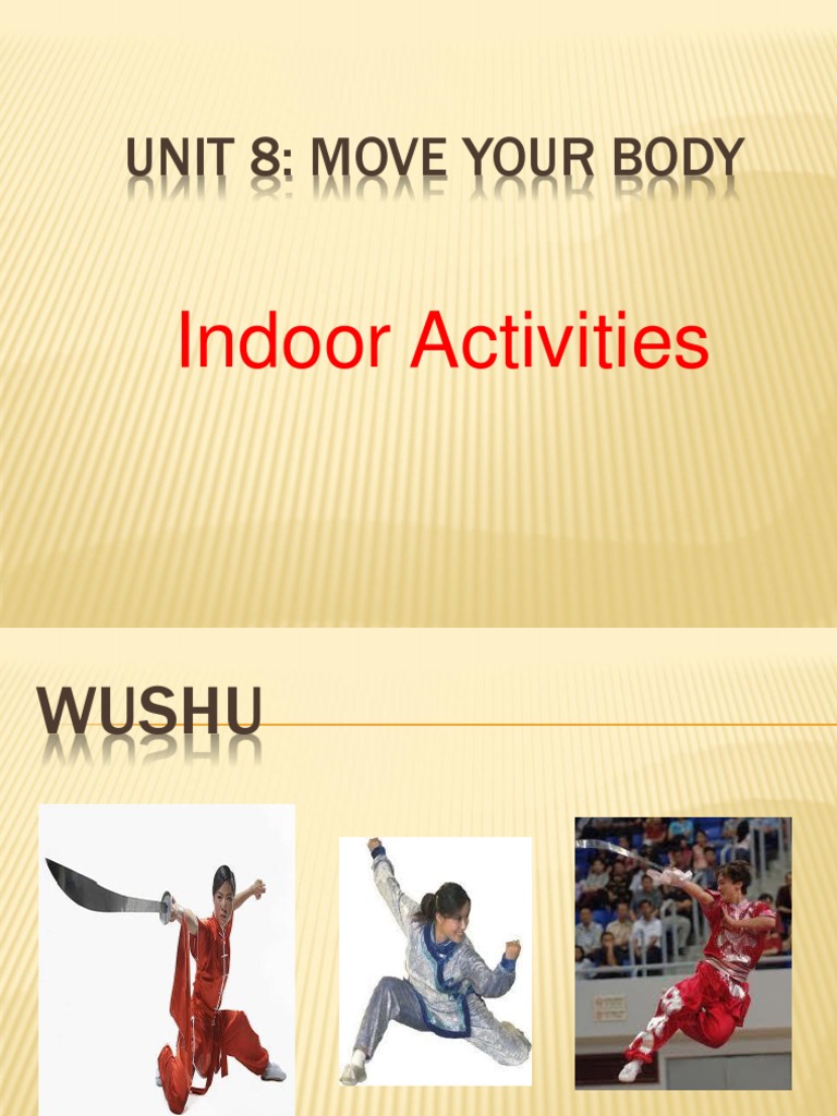 Unit 8 Move Your Body | PDF