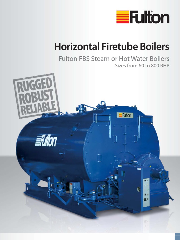 Fulton FBS Hot Water Boiler Overview | PDF | Boiler | Steam