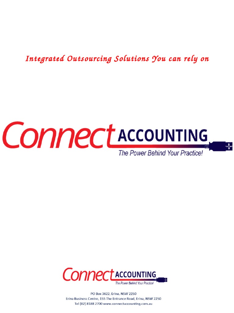 Connect Accounting | PDF | Outsourcing | Accounting