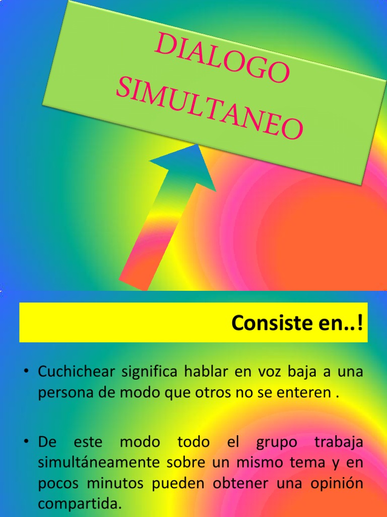 Dialogo Simultaneo