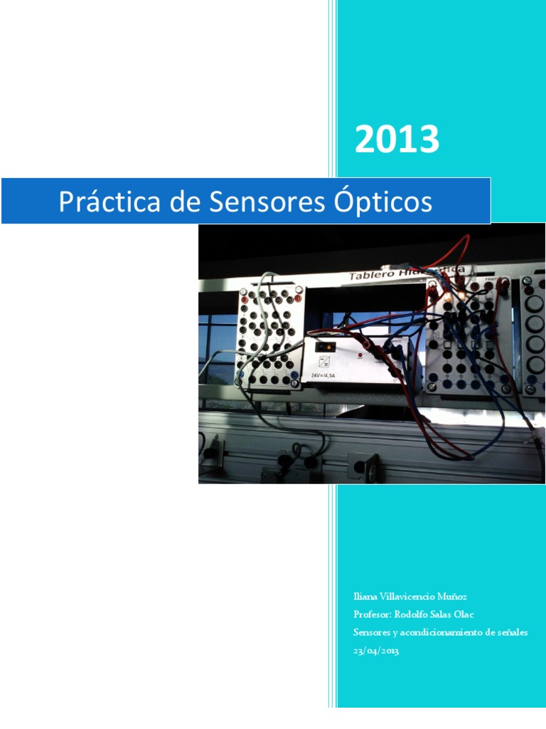 Sensores Ópticos PDF | PDF | Óptica | Infrarrojo