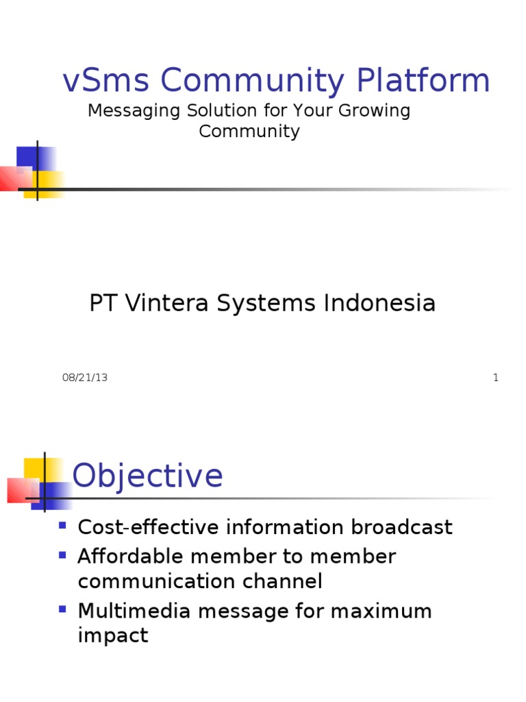 Vsms Community Platform: PT Vintera Systems Indonesia | PDF | Short ...