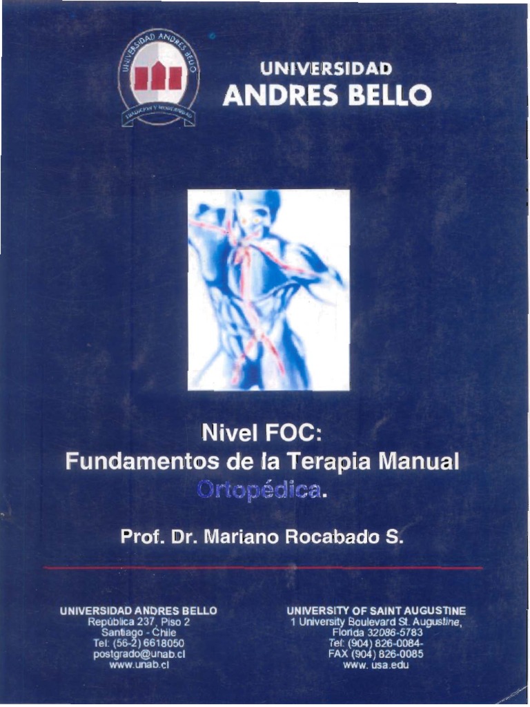 Dr. Mariano Rocabado - Nivel FOC, Fundamentos de la Terapia Manual ...