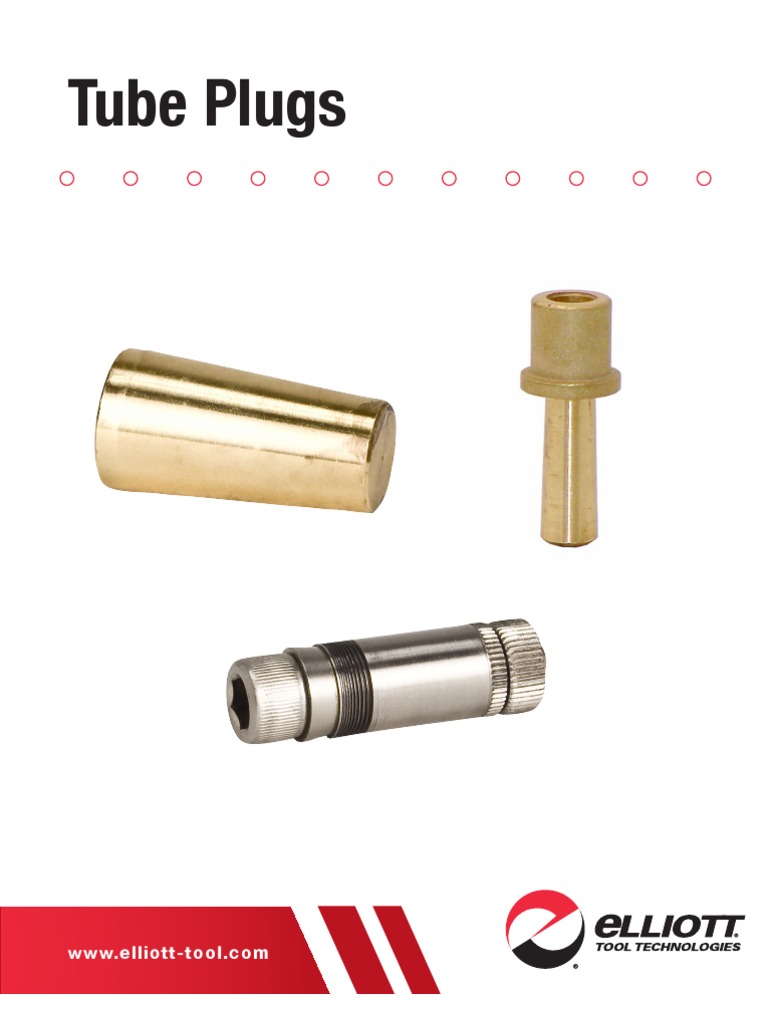 Tube Plug | PDF | Pipe (Fluid Conveyance) | Mechanical Engineering