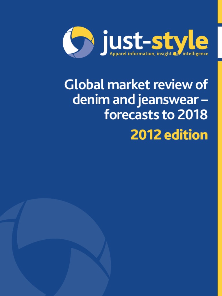 Global Market For Denim and Jeanswear Single - Brochure | PDF | Jeans ...