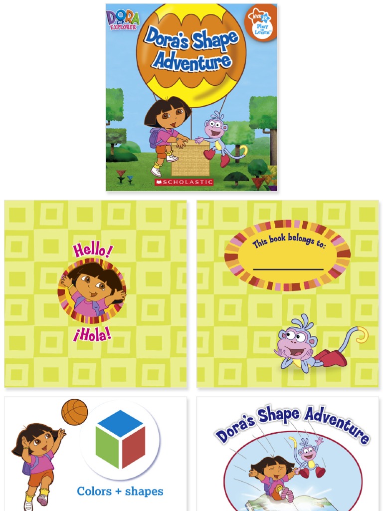 Dora Shape Adventure | PDF | Foreign Language Studies