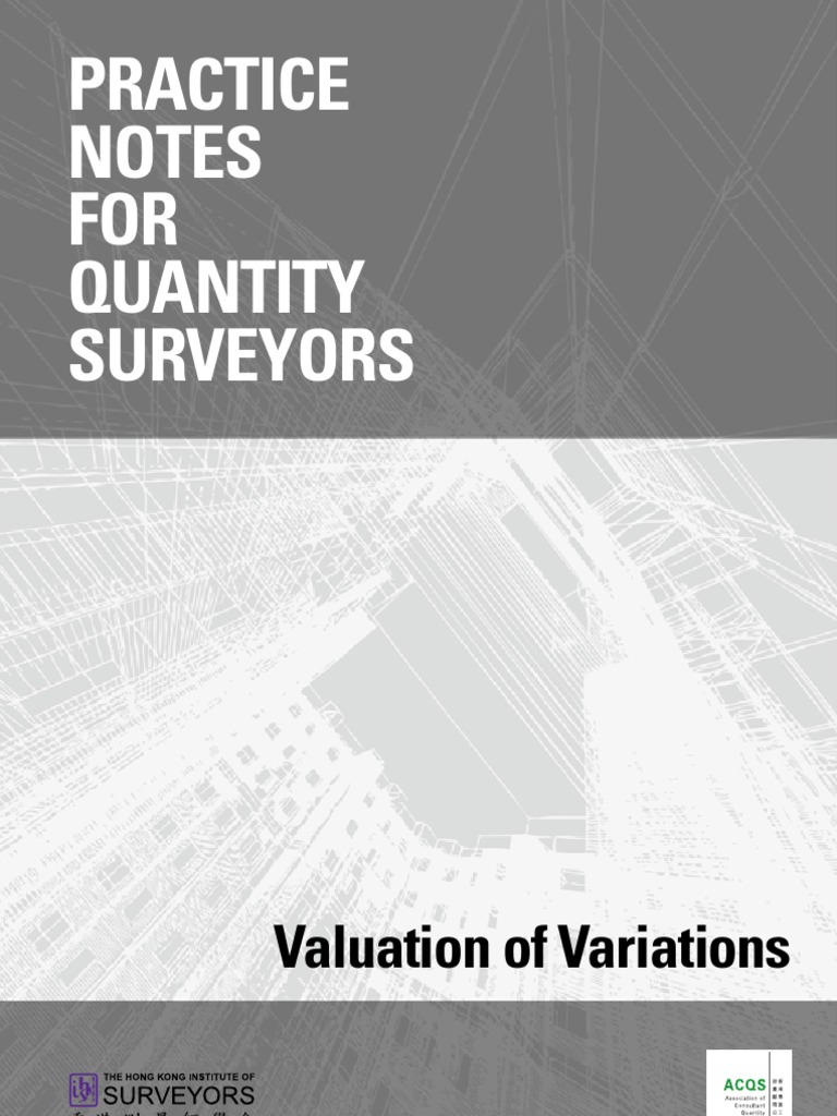 QS Variations | PDF | Architect | Real Estate Appraisal