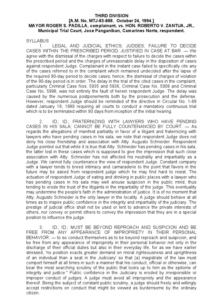 Padilla vs. Zantua, Jr. | PDF | Prosecutor | Judiciaries