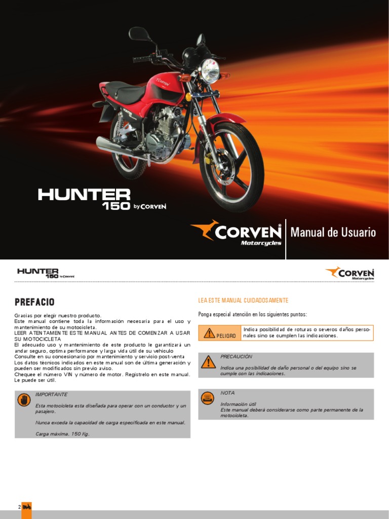 Manual de Usuario Hunter PDF | PDF | Neumático | Transmisión (Mecánica)