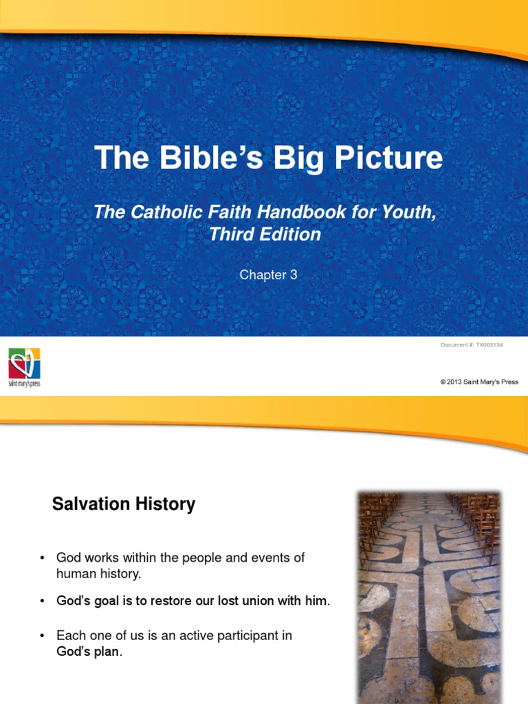 The Bible's Big Picture: The Catholic Faith Handbook For Youth, Third ...