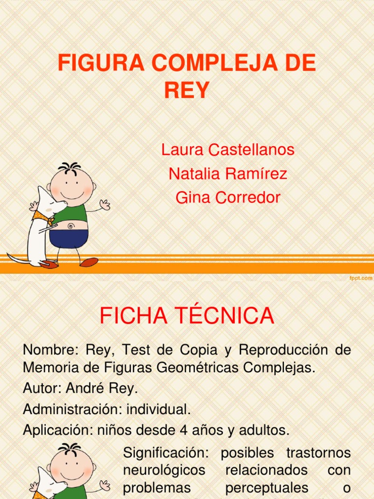 Test Rey: Figura compleja de copia y memoria | PDF | Memoria | Cognición