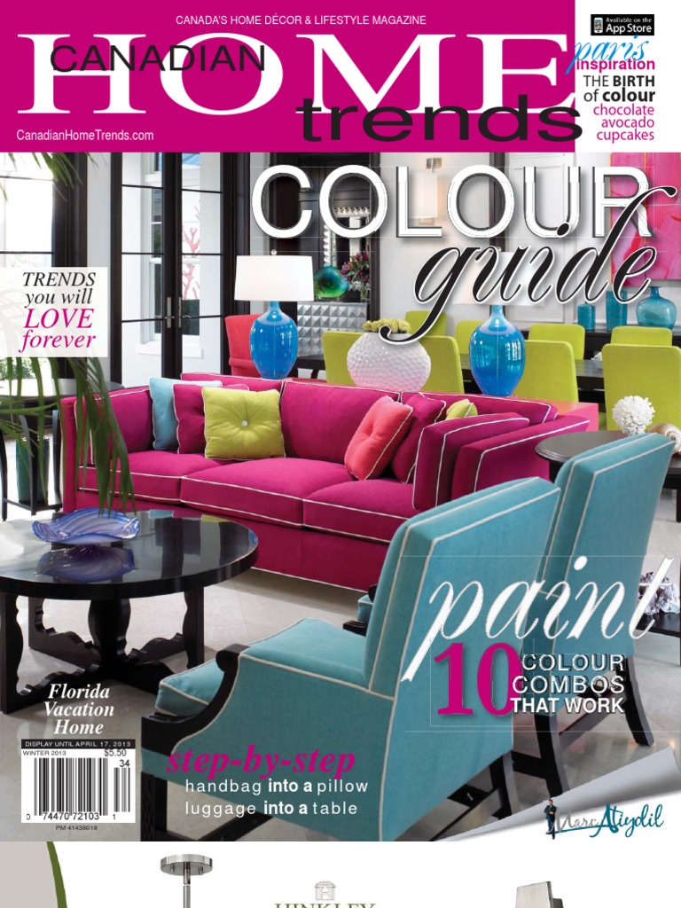 Canadian Home Trends 2013 Winter | PDF | Interior Design | Chair