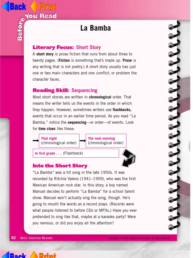 La Bamba | PDF | La Bamba (Song) | Leisure