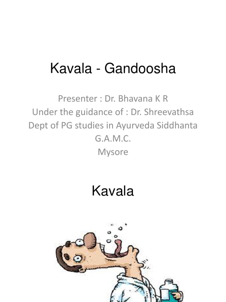 DR - Bhavana - Kavala Gandusha | PDF