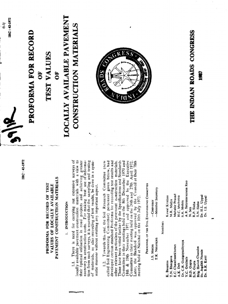 Irc 42 - 1972 PDF | PDF