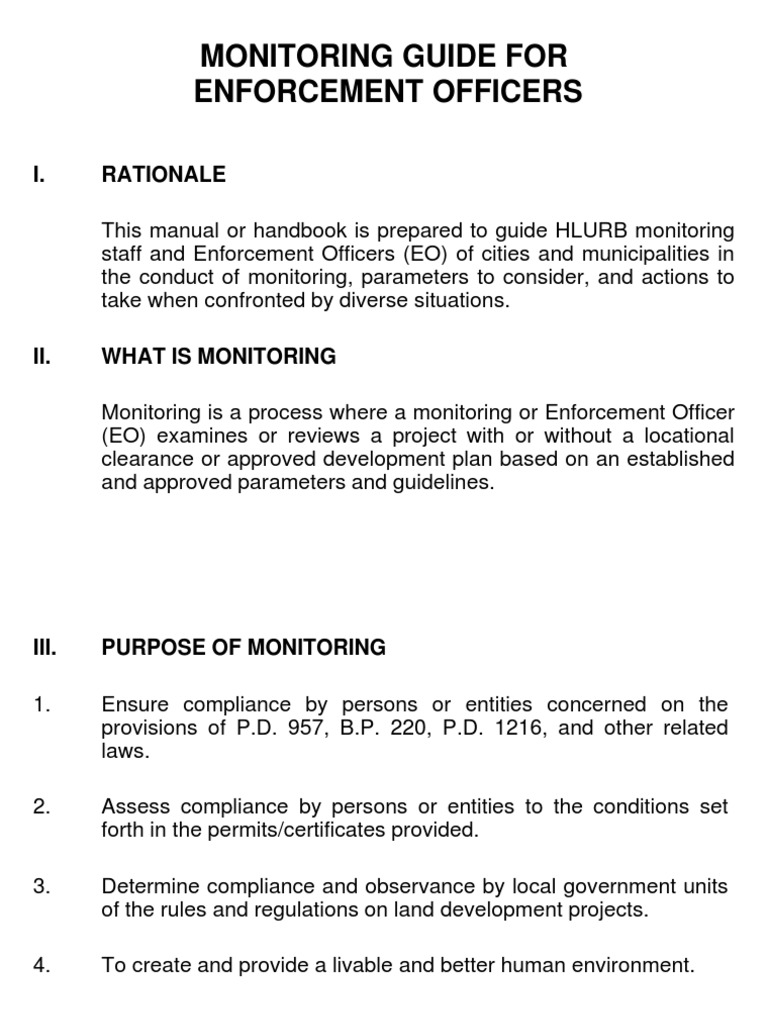 Monitoring Guide | PDF | Regulatory Compliance | Local Government
