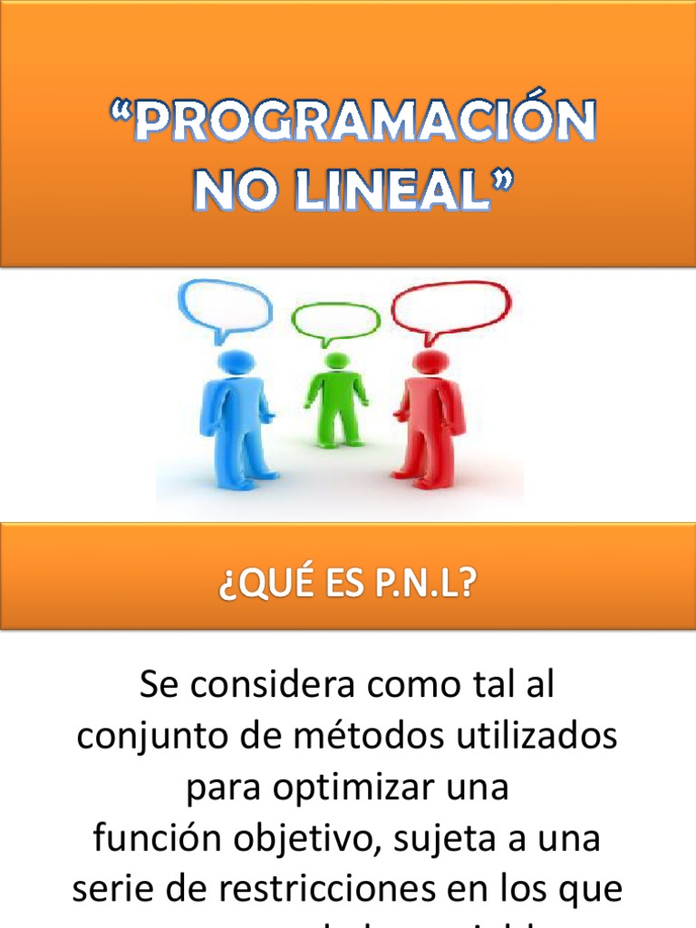 Programacion No Lineal | PDF | Optimización Matemática | Conceptos matemáticos