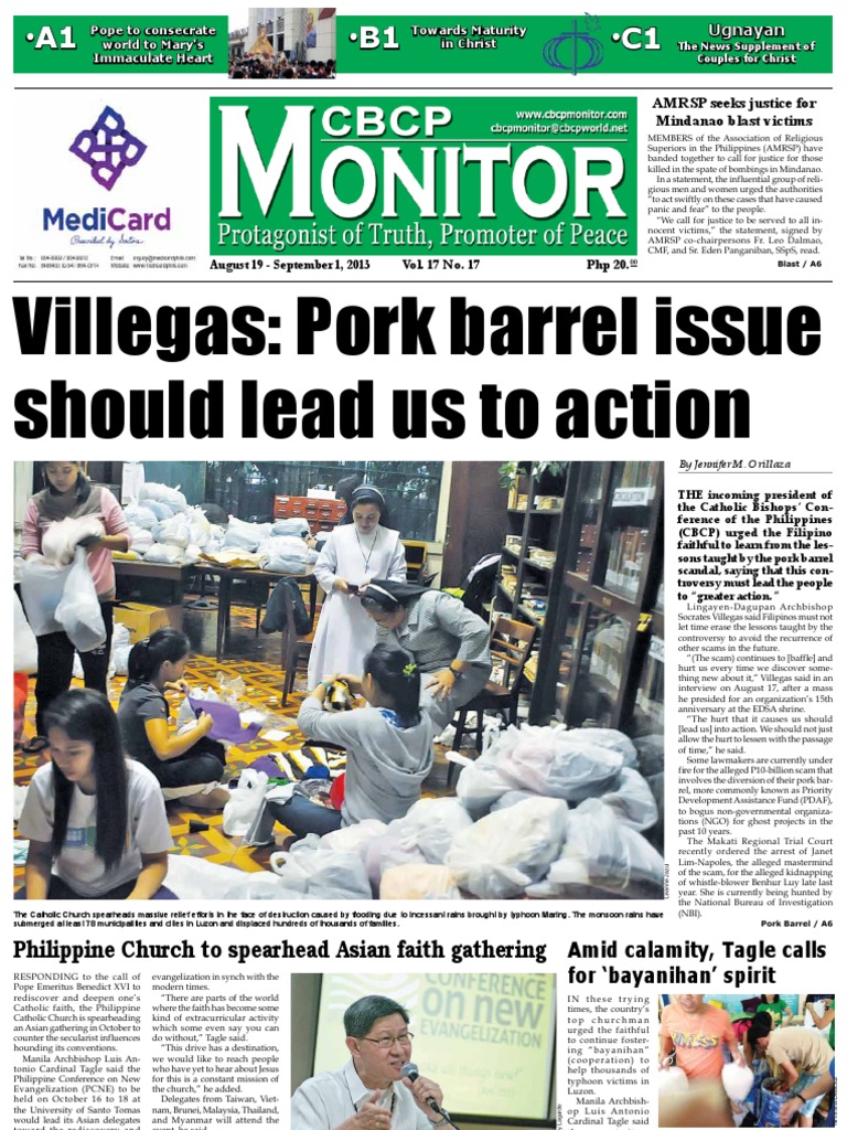 CBCP Monitor Vol. 17 No. 17 | PDF | Our Lady Of Fátima | Pope Francis