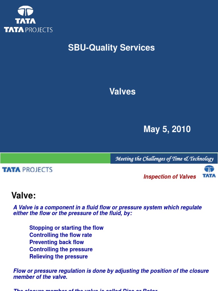 A Comprehensive Guide to Valve Inspection, Testing and Documentation ...