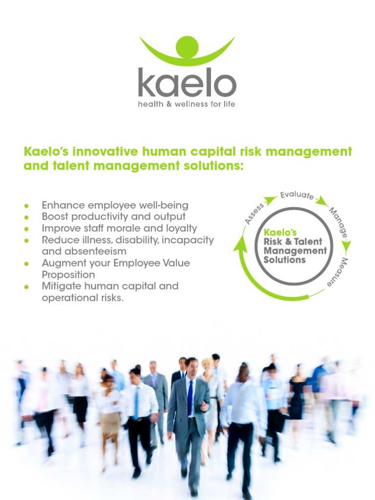 2013 Kaelo Brochure | PDF | Health Care | Strategic Management
