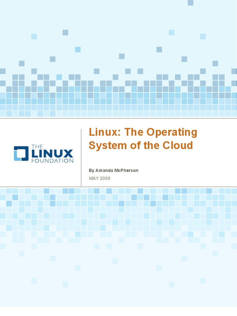 Linux The Operating System of The Cloud | PDF | Cloud Computing | Linux