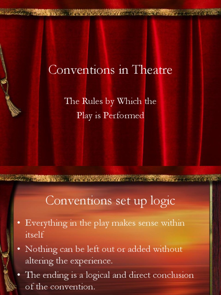 Understanding Theatre Conventions | PDF