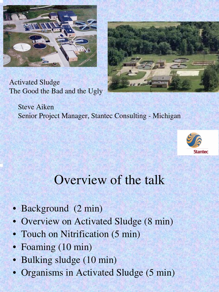 Activated Sludge: The Good, the Bad, and the Ugly | PDF | Sewage ...