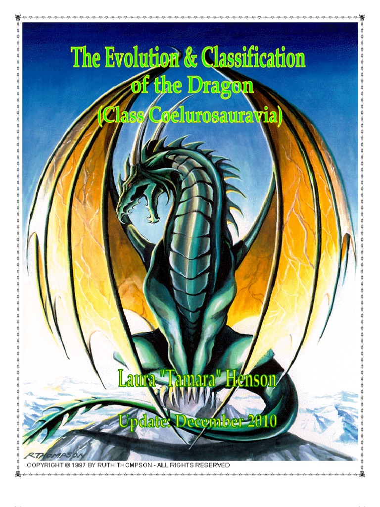 The Evolution & Classification of The Dragon | PDF | Nature