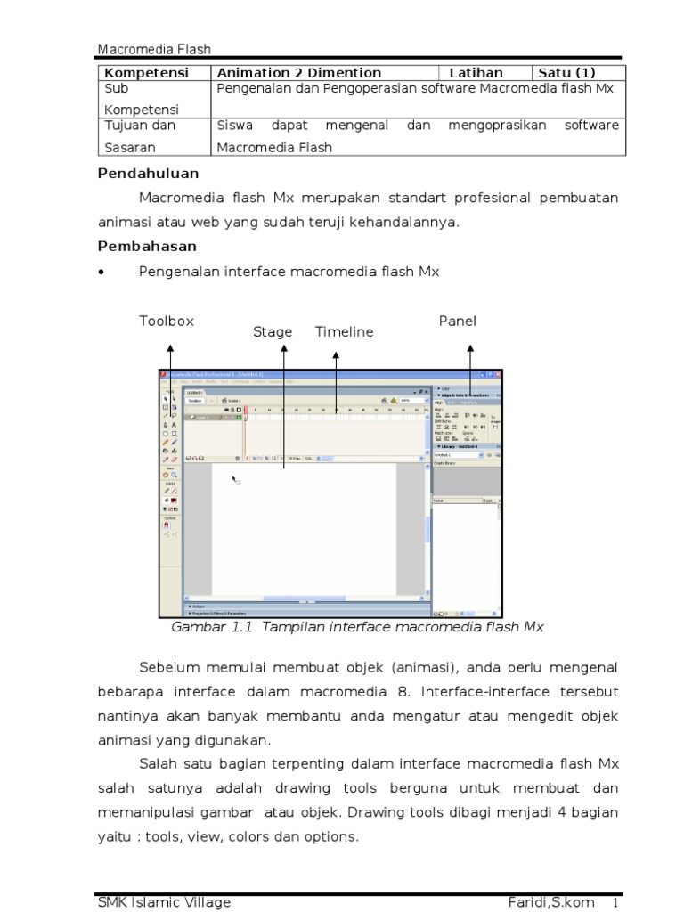 Macromedia Flash | PDF | Game & Aktivitas | Komputer