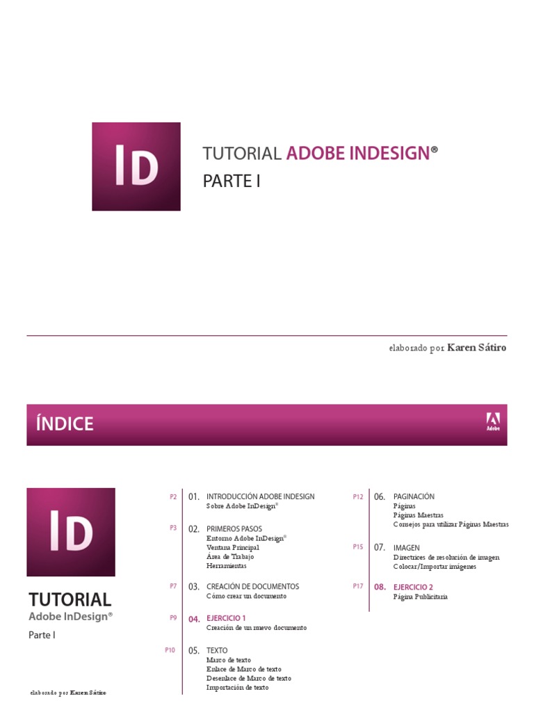 Guia ADOBE Indesign | PDF | Adobe InDesign | Software