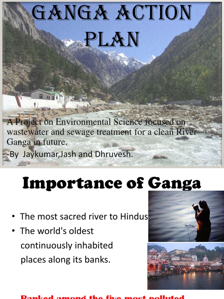 Edited GANGA Action Plan | PDF | Sewage | Environmental Engineering