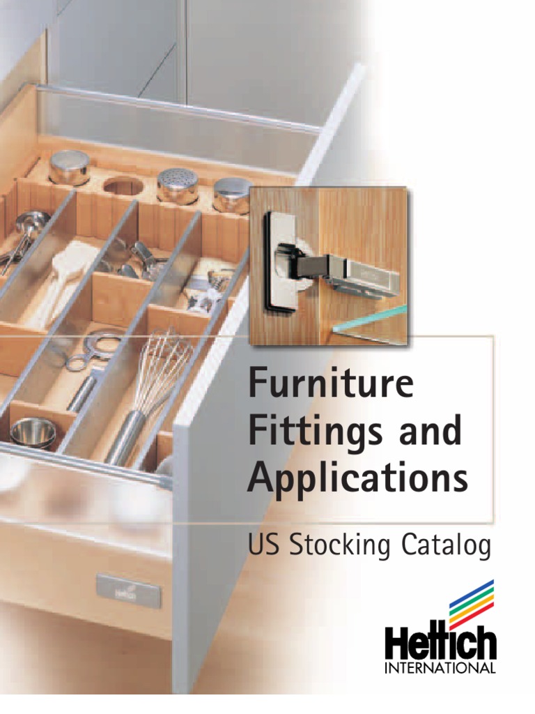 Hettich Furniture Fittings and Applications US Stocking Catalog | PDF ...
