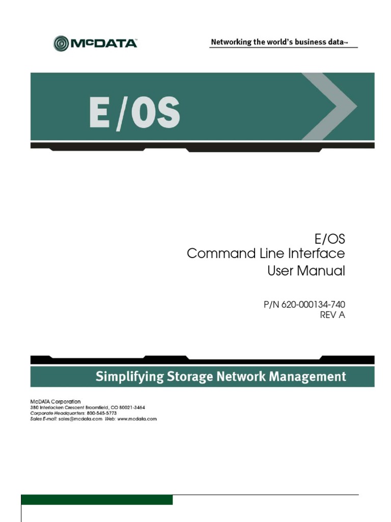 Meos Cli PDF | PDF