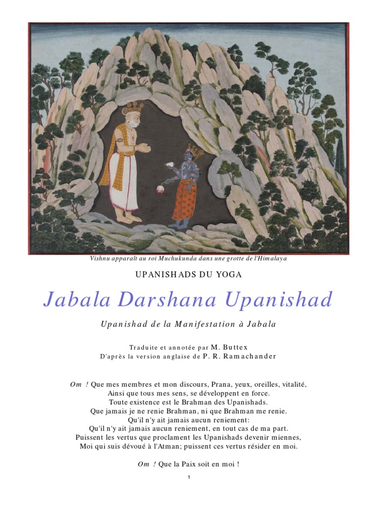 Jabala Darshana Upanishad (Document) | brahmane | Yoga