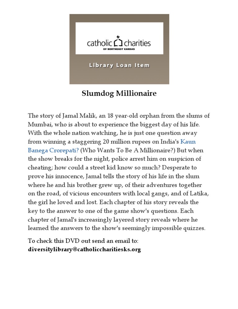 Slumdog Millionaire | PDF