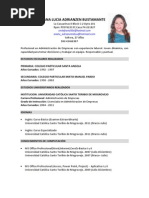 Curriculum Vitae Sandra | PDF
