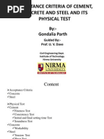Cement and Concrete Tests Is Codes | PDF | Concrete | Strength Of Materials