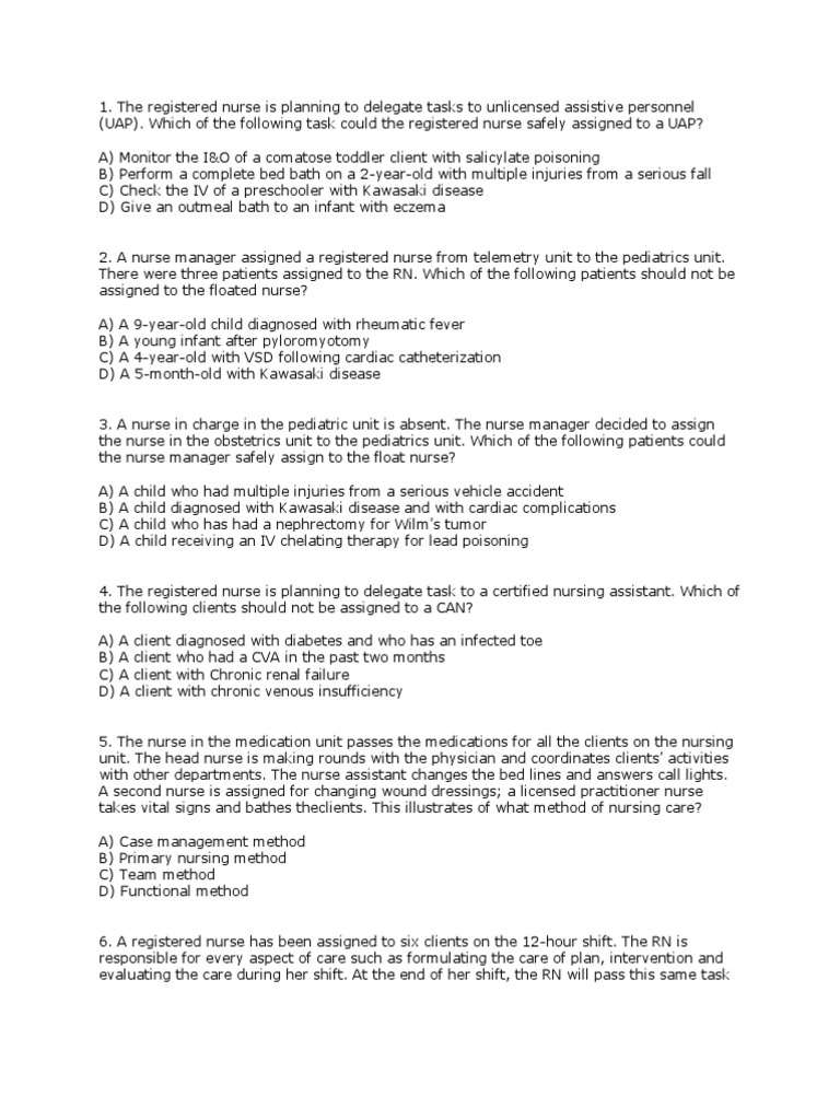 NP1 - Practice Test | Download Free PDF | Informed Consent | Nursing