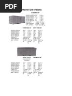 ULD Specifications and Dimensions Guide | PDF | Transport | Airliner