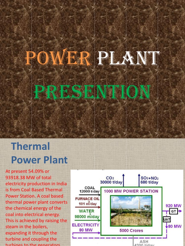 Power Plant | PDF | Power Station | Steam