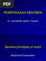 Abdominal Examination OSCE Guide | PDF | Abdomen | Medical Specialties
