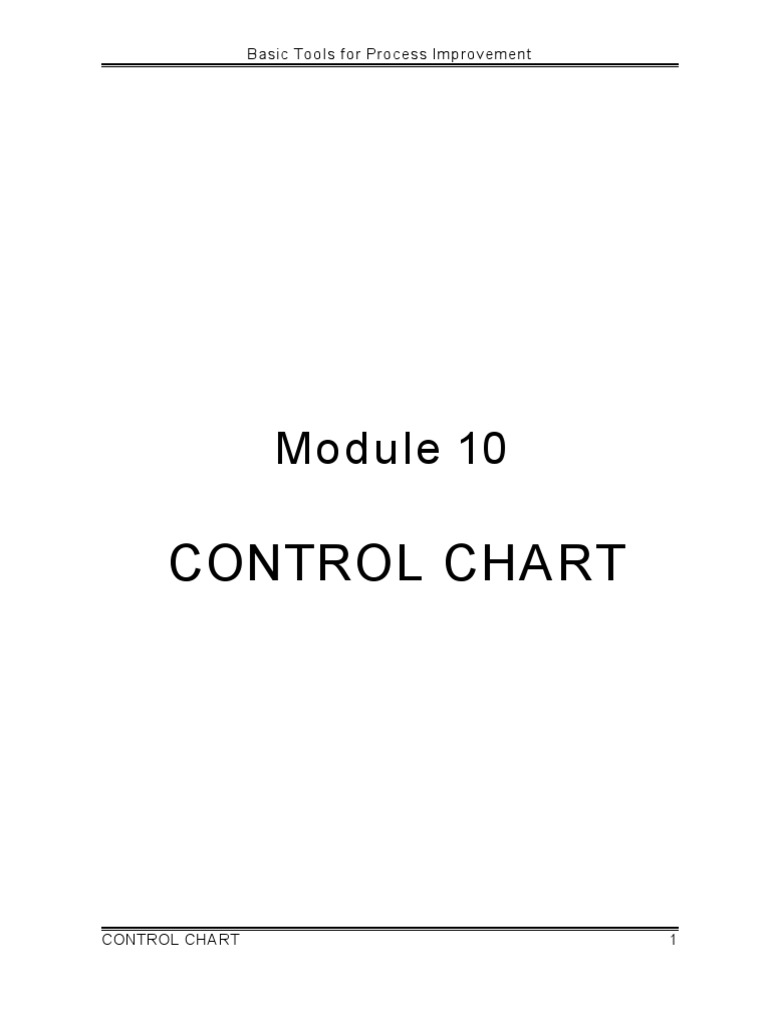 Mod10 Control Chart | Download Free PDF | Chart | Standard Deviation