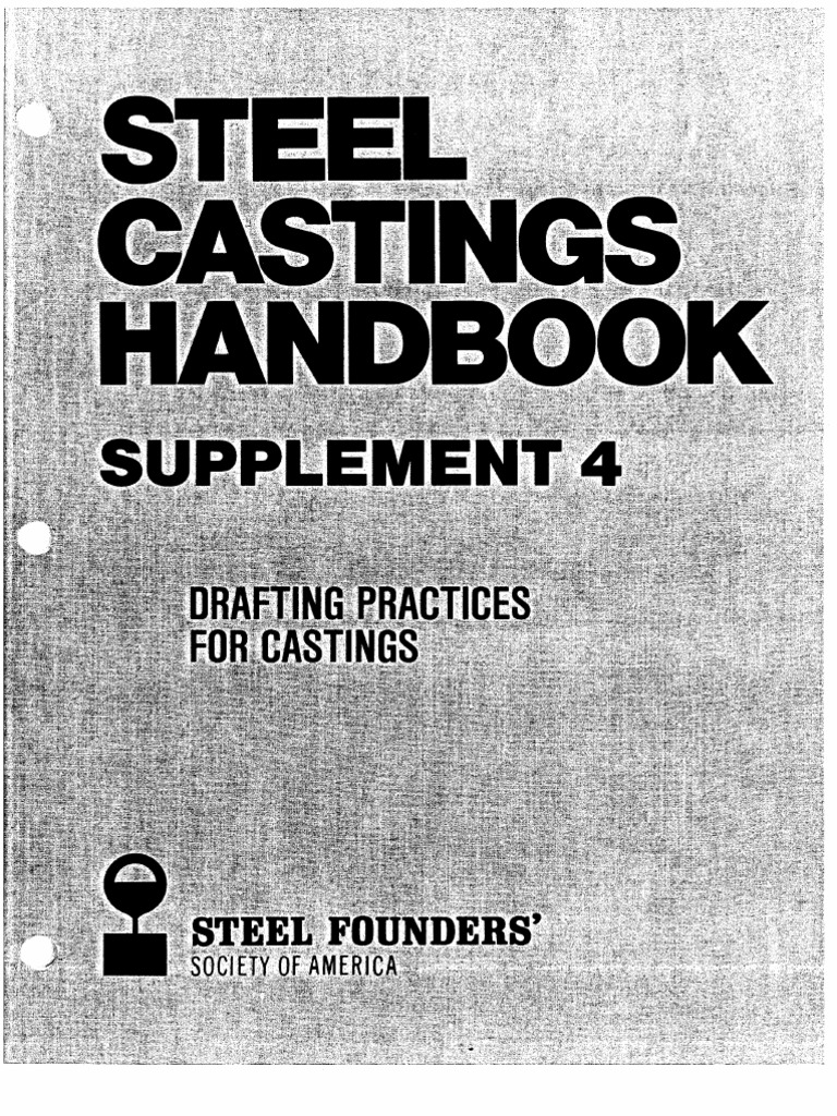 Steel Casting Drawing | PDF