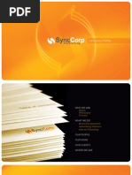 Simgroup Company Profile | PDF | Recruitment | Employment