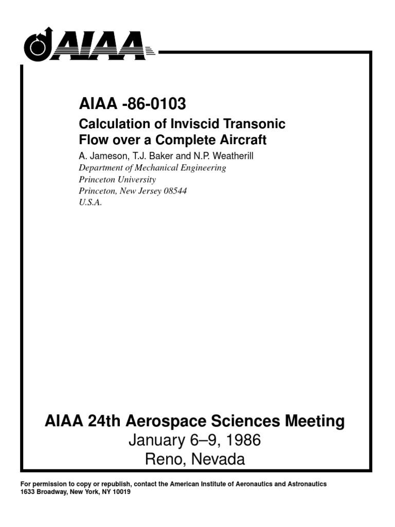 Inviscid Transonic Flow Calculation | PDF | Tetrahedron | Eigenvalues And Eigenvectors
