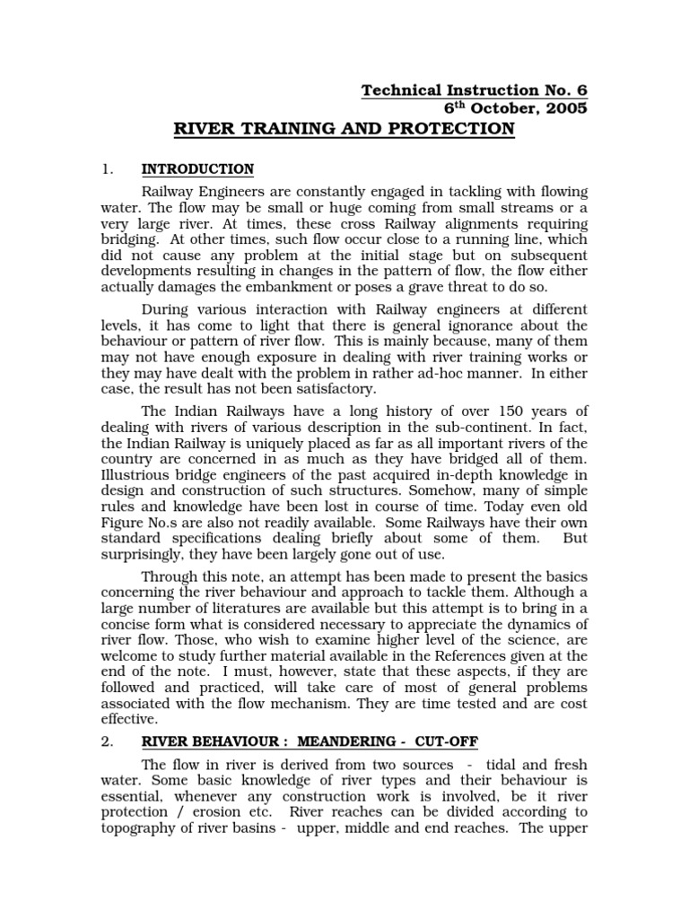 Guide Bund Railway | River | Flood | Free 30-day Trial | Scribd