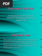 VDI 2230 Calculation of Bolted Joints PDF | PDF | Applied And ...