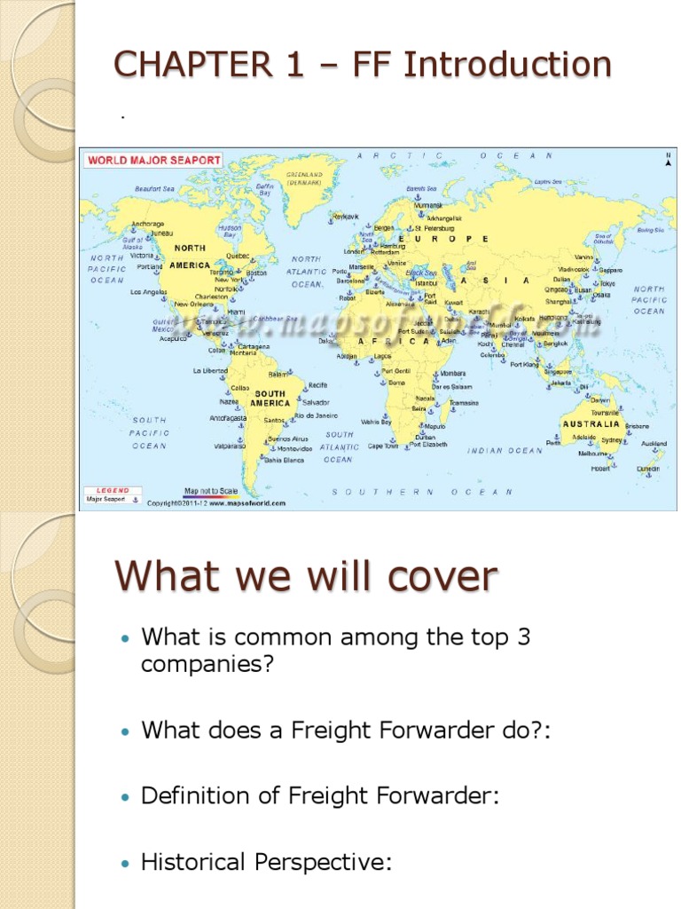 Freight Forwarding Chapter 1 | PDF | Cargo | Trade